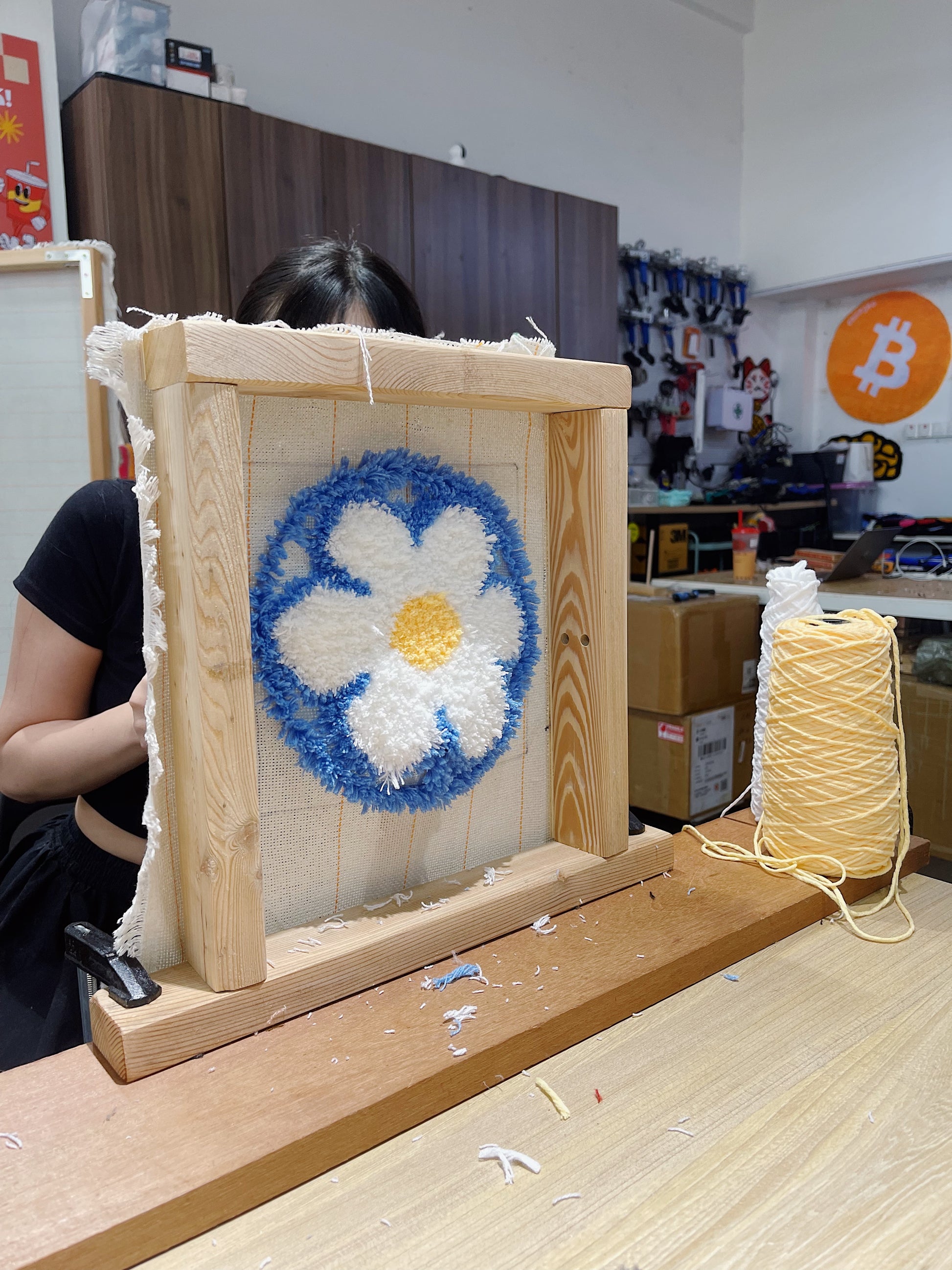 Mini Frame Tufting (30*30cm - 1 hour) – HelloRugs