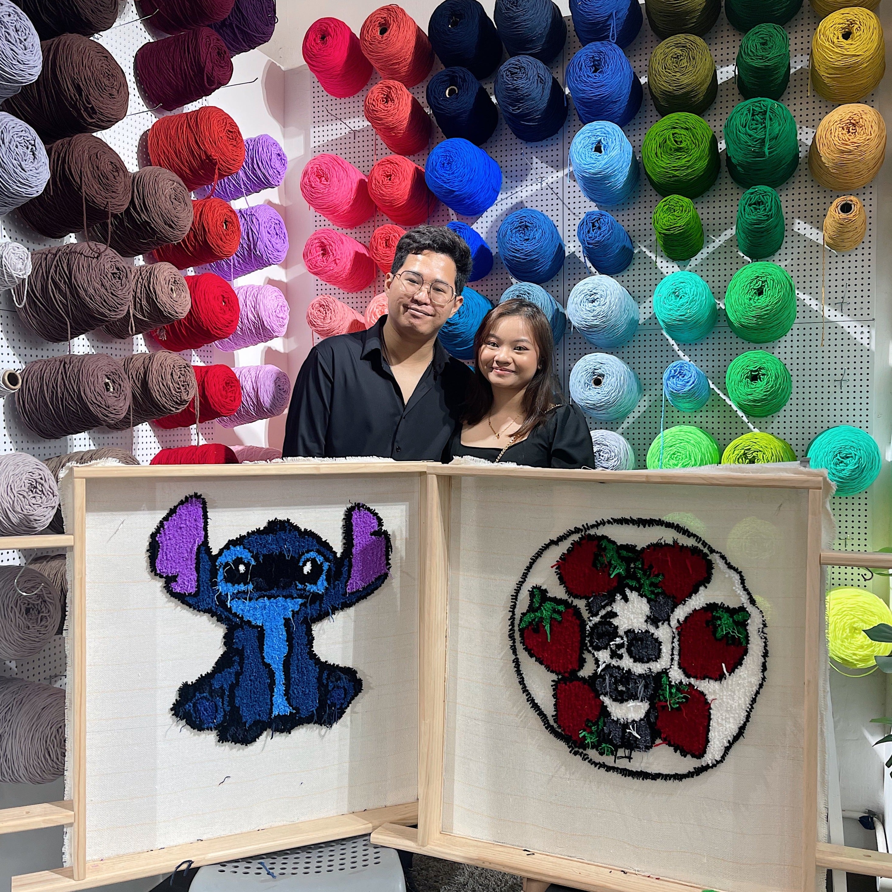HelloRugsSG - Single Frame Tufting Workshop (2.5hrs)