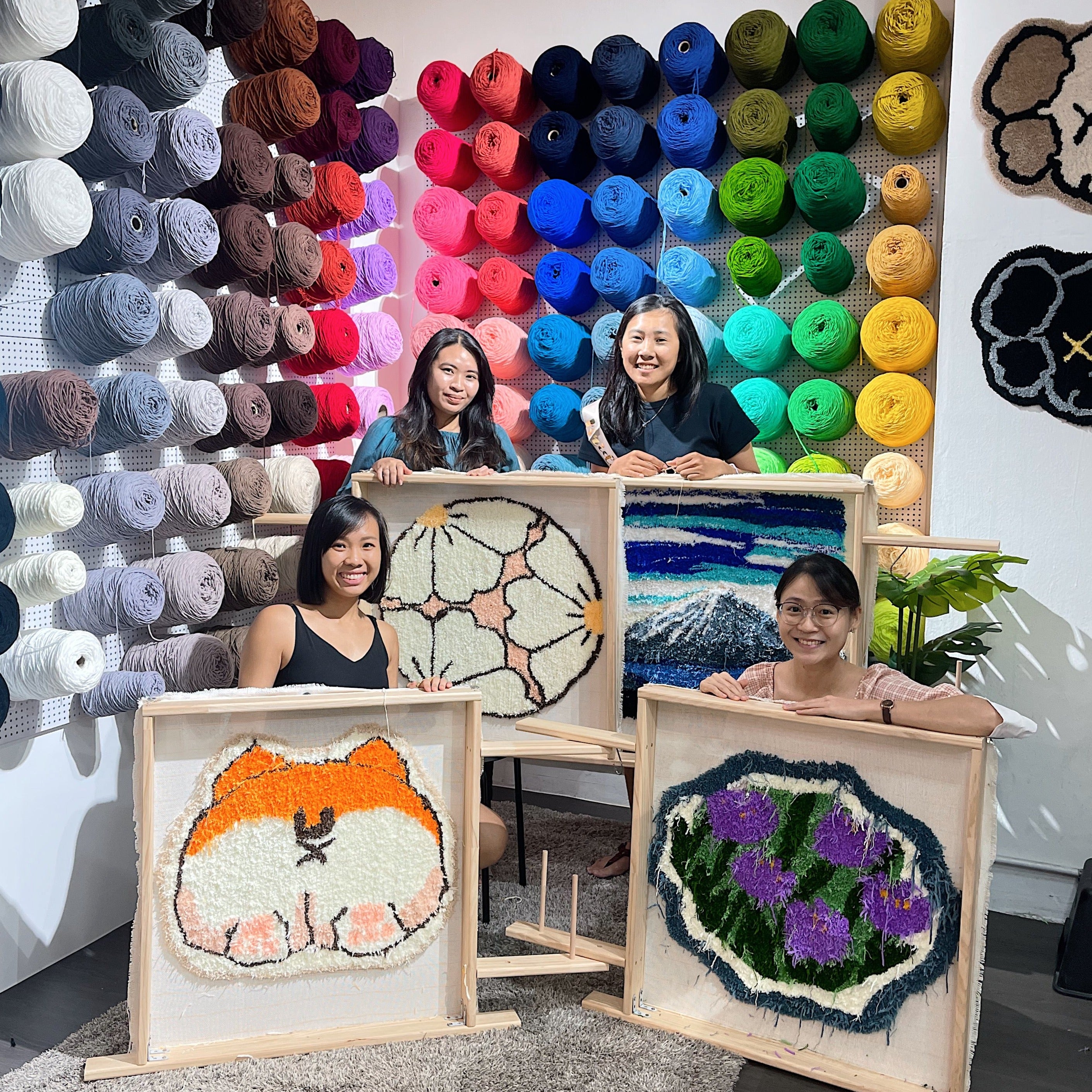 HelloRugsSG - Single Frame Tufting Workshop (4hrs)