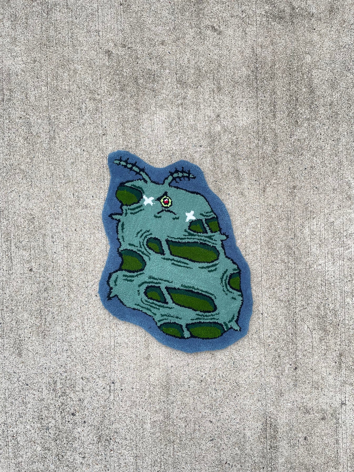 Squished Plankton Rug - HelloRugs